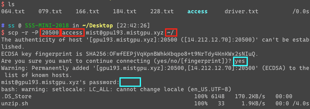 Windows下上传和下载文件的使用教程 | MistGPU博客
