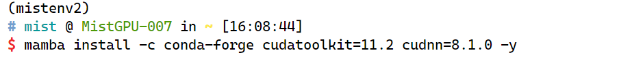 conda创建虚拟环境 | MistGPU博客