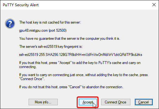SSH连接教程 | MistGPU博客