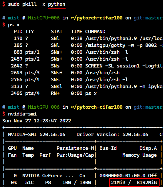 服务器终端使用教程 | MistGPU博客